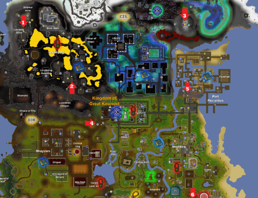 Shooting Stars Guide - Old School Runescape Guides