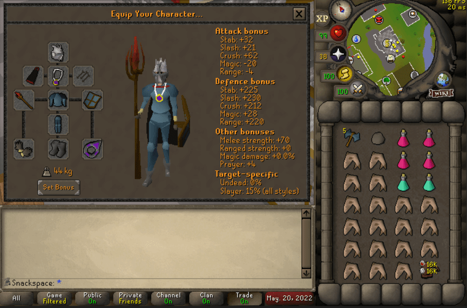 Ironman Dagannoth Kings - Gear Guide - OSRS - Old School Runescape Guides