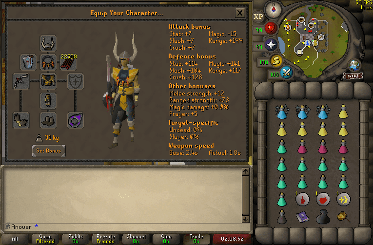 Ironman Chaos Fanatic - Gear Guide - OSRS - Old School Runescape Guides