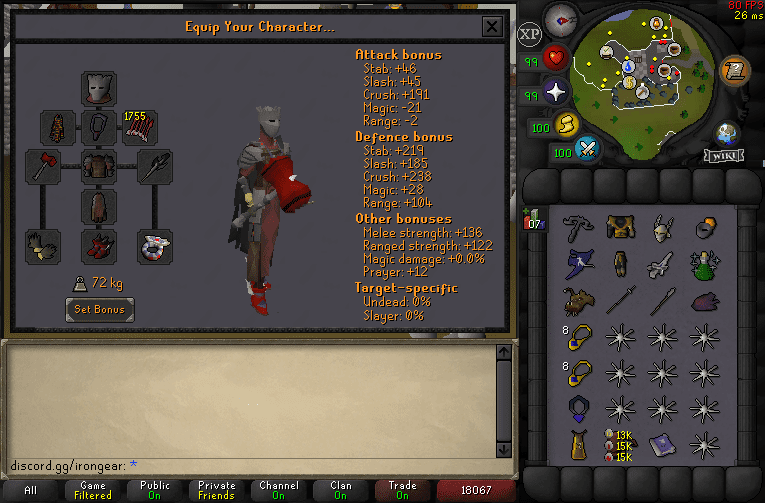 Ironman Corporeal Beast - Gear Guide - OSRS - Old School RuneScape ...