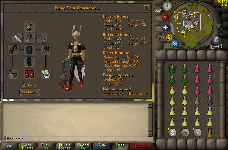 Ironman Chaos Elemental - Gear Guide - OSRS - Old School Runescape Guides