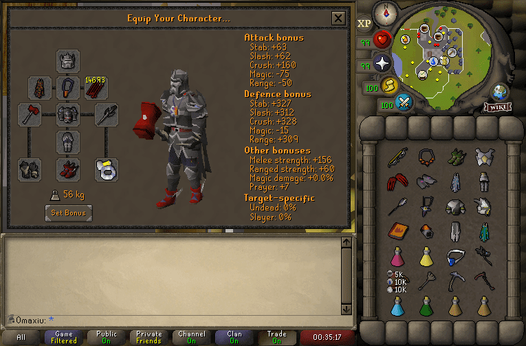 Ironman - Team Cox CM - Chambers of Xeric - Gear Guide - OSRS - Old ...