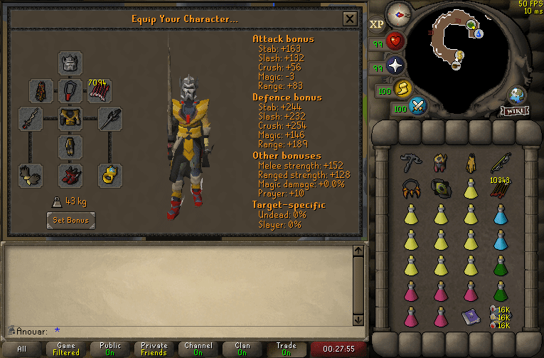 Ironman Nex - Gear Guide - OSRS - Old School Runescape Guides