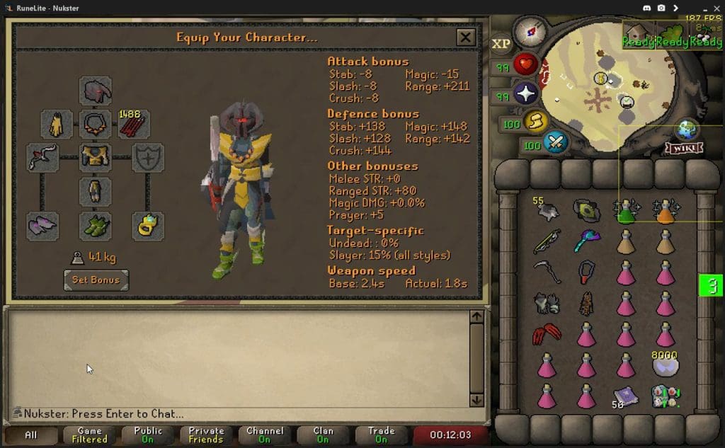 Ironman Jad - Speedrun Setup - Gear Guide - OSRS - Old School Runescape ...