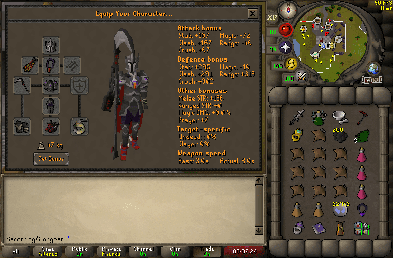 Ironman Duke Sucellus - Gear Guide - OSRS - Old School RuneScape Guides ...