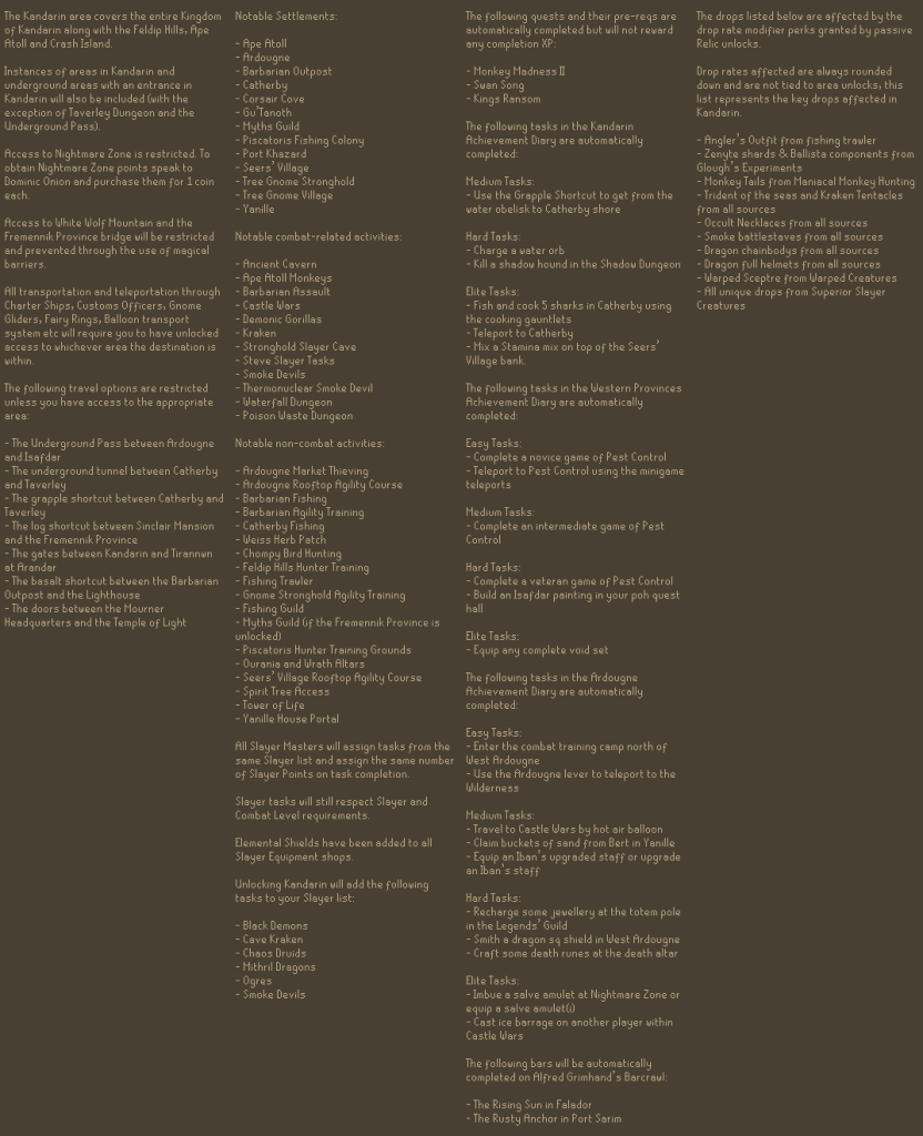 Trailblazer Reloaded – Kandarin Area Guide – OSRS - Old School ...